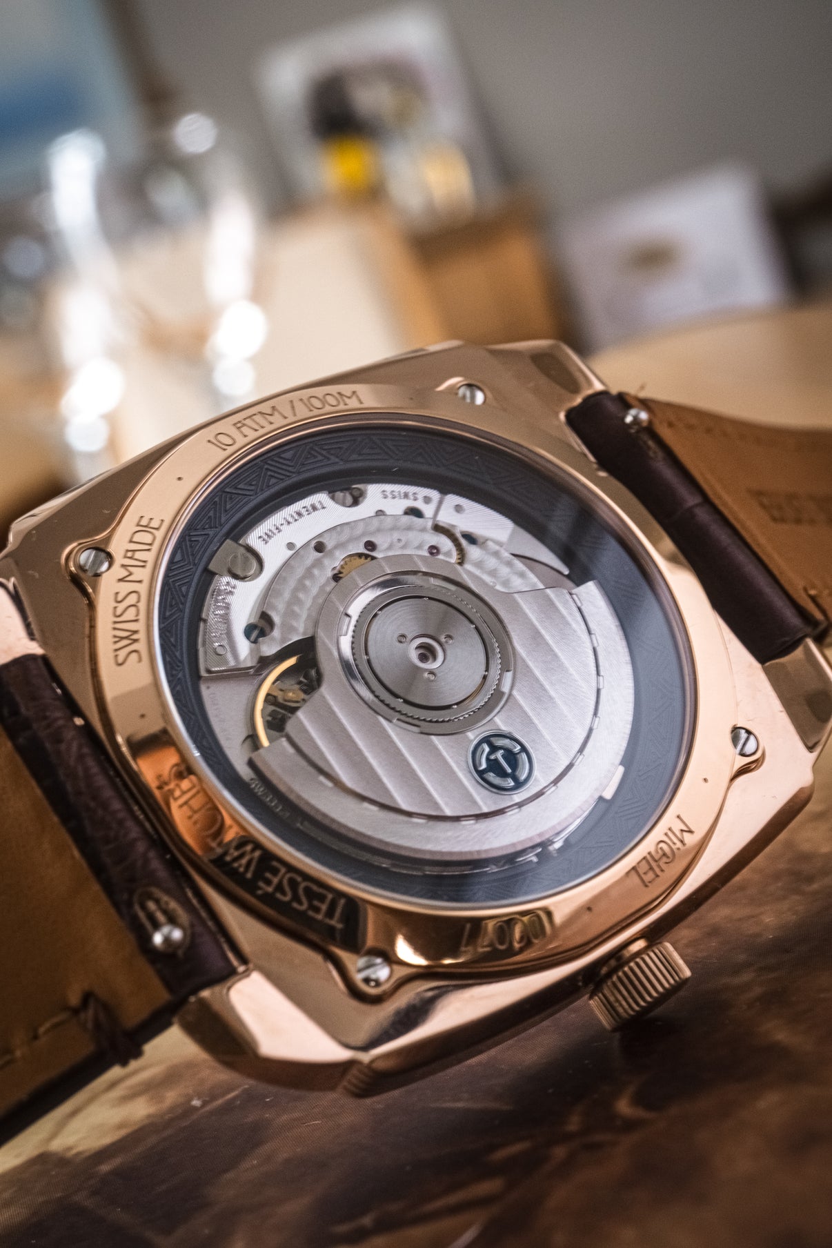 Michel GMT - Silverstone – Tessé Watches